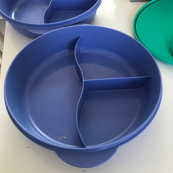 Tupperware | Kitchen | 3 Tupperware Crystal Wave Containers | Poshmark